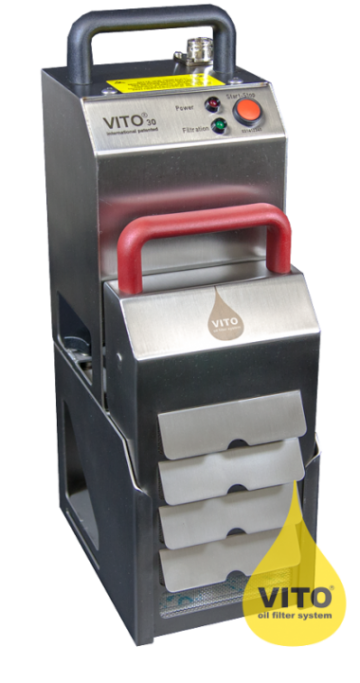 Food Service Machinery – 101044 VITO®80 Connect Oil Filter System ...